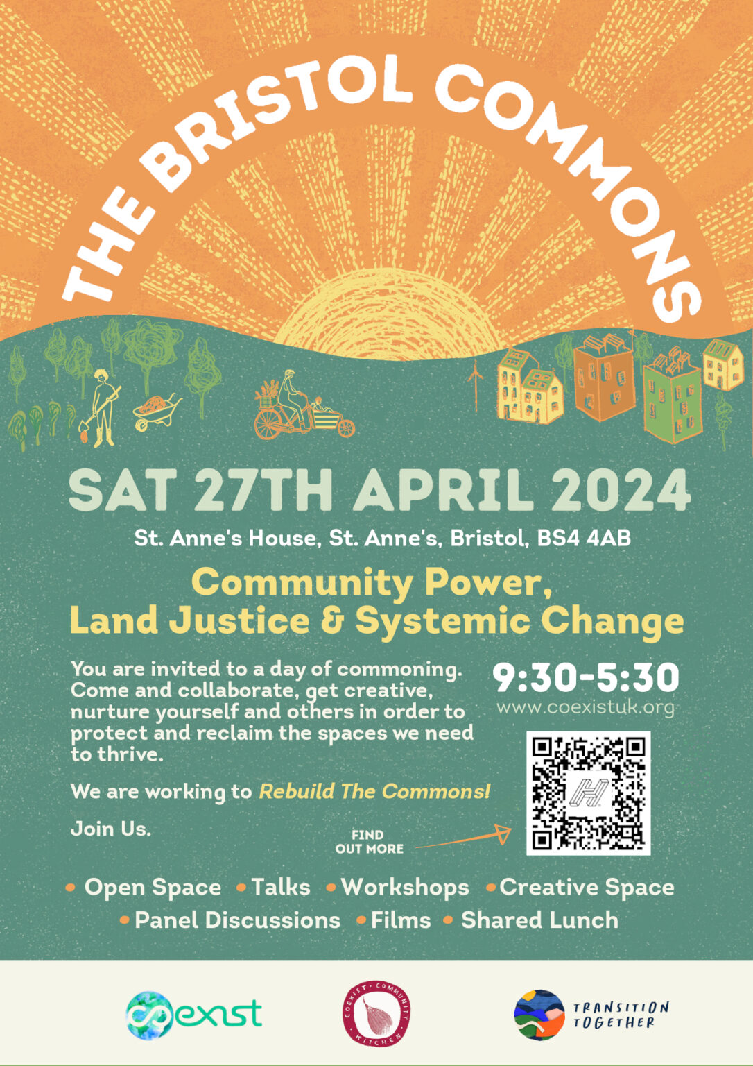 The Bristol Commons Community Gathering - St Anne's House - St Anne's House